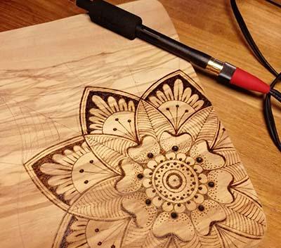 Comment bien dessiner avec un pyrograveur